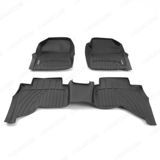 Isuzu D Max 2012 2021 D Cab 3D Ultra Tray Mats Set