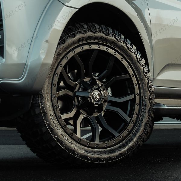 Isuzu D-Max 20- 20" Predator Wolf Alloy Wheel - Matte Black | 4x4AT