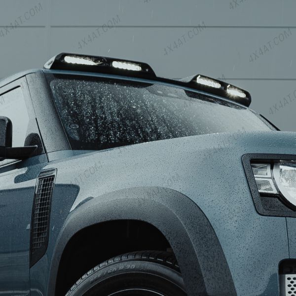 Land Rover Defender Lazer Lamps Roof Light Pod - Elite Plus DRL's | 4x4AT