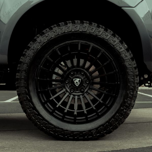Isuzu D-Max 20- 20" Predator Wolf Alloy Wheel - Matte Black | 4x4AT