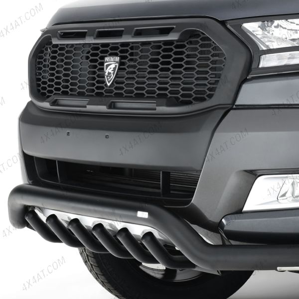Ford Ranger 2016-2019 Facelift 76mm City Spoiler Bar in Black | 4x4AT