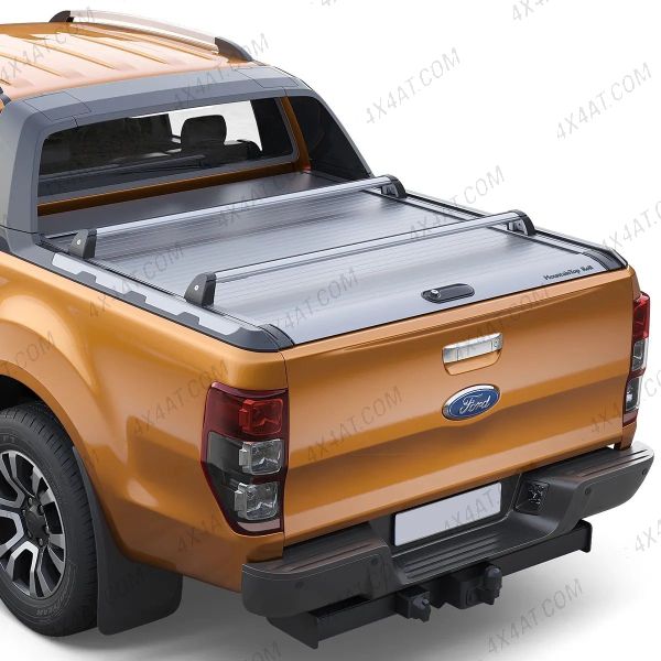 Ford Ranger Wildtrak Mountain Top Roll Silver Cross Bars | 4x4AT