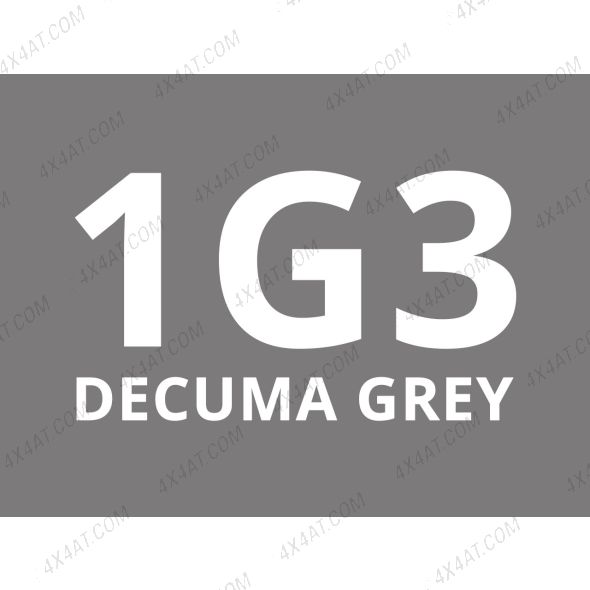 Toyota Hilux Double Cab Alpha GSE/GSR/TYPE-E Hardtop 1G3 Decuma Grey ...