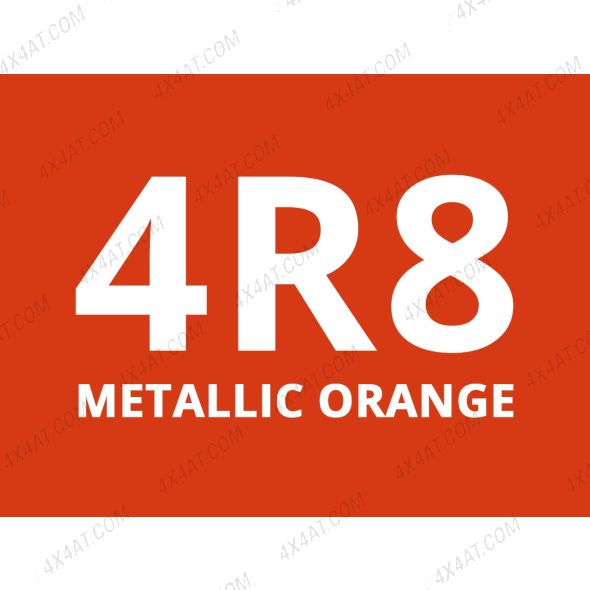 Toyota Hilux Double Cab Commercial Hardtop 4R8 Orange Paint Option | 4x4AT