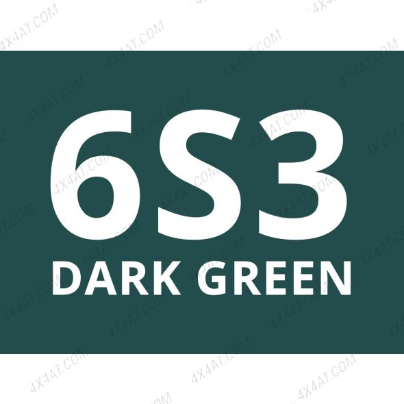 Toyota Hilux Double Cab Commercial Hardtop 6S3 Dark Green Paint Option ...