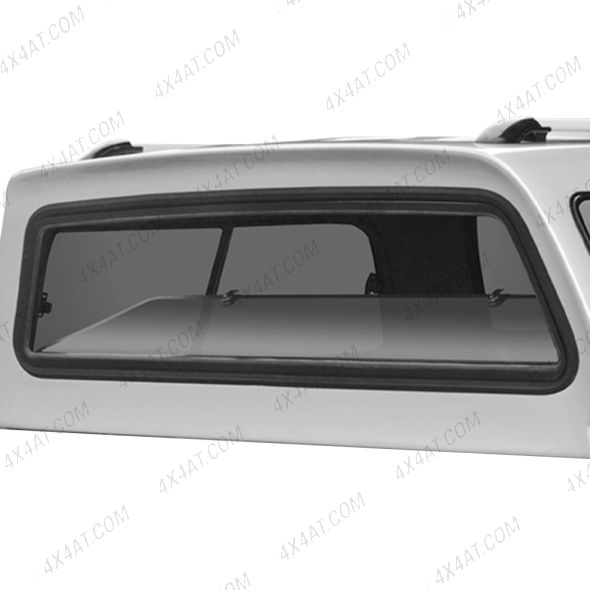 Alpha Hardtop Drop-Down Bulkhead Window for Toyota Hilux | 4x4AT