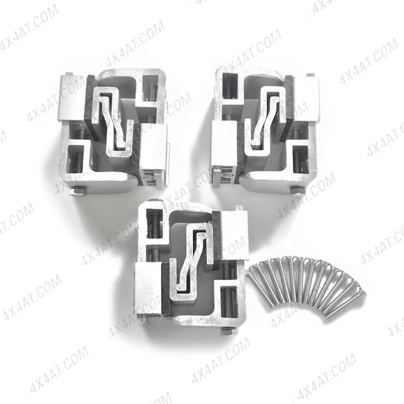 Toyota Hilux 2016- Alpha Hardtop Clamps Set (6 Pieces) for GSR / SC-Z ...