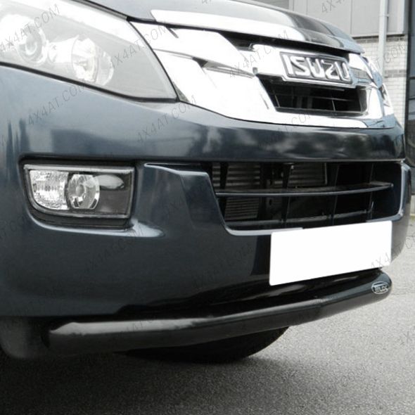 Isuzu D-Max 2012-2016 76mm Black Coated City Spoiler Bar | 4x4AT
