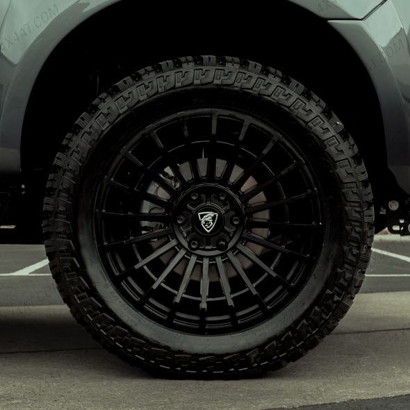 Isuzu D-Max 20" Predator Iconic Matt Black Alloy Wheel | 4x4AT