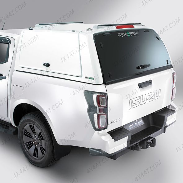 Isuzu D-Max 2025- ProTop Gullwing Canopy in 527 Splash White with Glass ...
