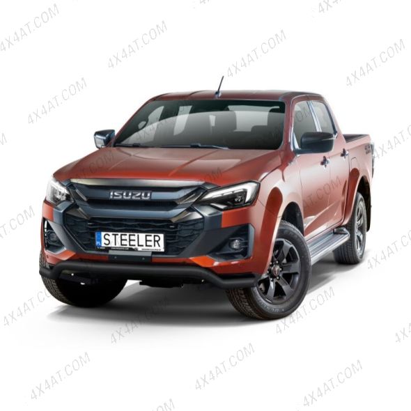 Isuzu D-Max 2025- 70mm Black Spoiler Bar | 4x4AT