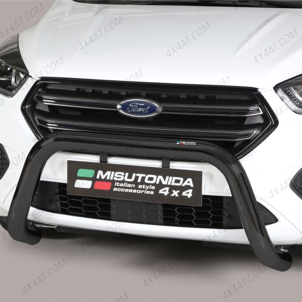 Ford Kuga 2016-2019 76mm Black Powder Coated Bull Bar | 4x4AT