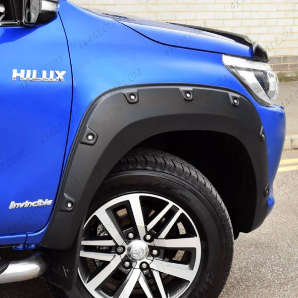 Toyota Hilux Invincible X 2018-2020 Wheel Arches with Small Rivets ...