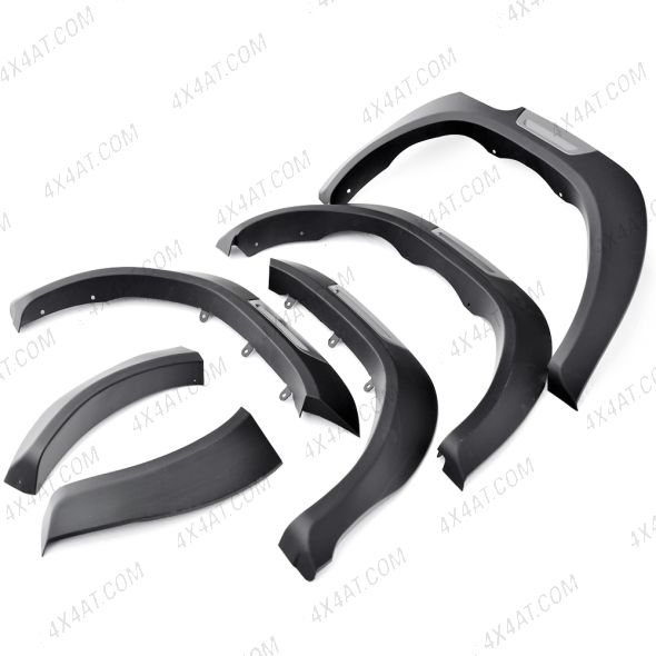 Toyota Hilux 2021 On 30mm Two-Tone Large Wheel Arch Extension Kit | 4x4AT