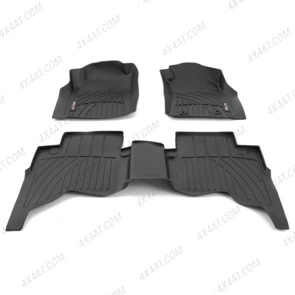 3D Ultra-Tray Mats for Toyota Hilux 2005-2016 D/Cab | 4x4AT