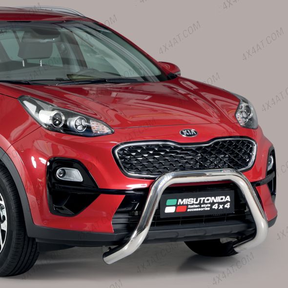 Kia Sportage 2016-2021 76mm Stainless Steel Bull Bar | 4x4AT