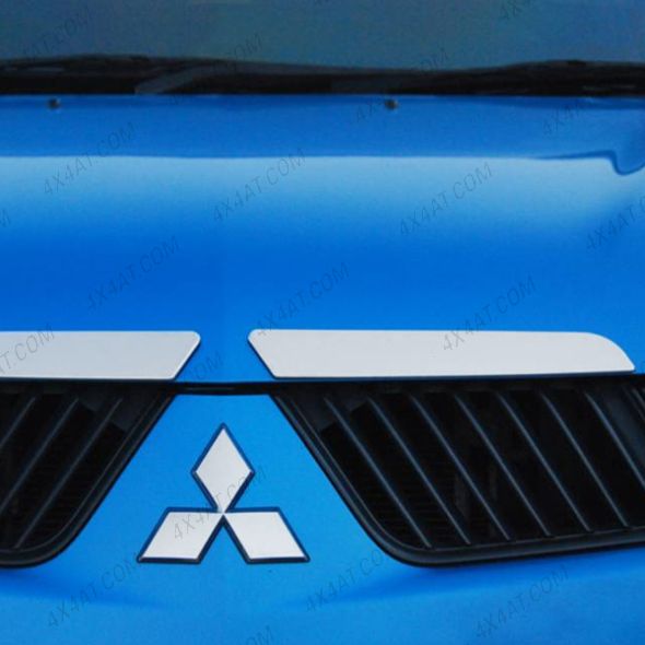 Mitsubishi L200 2005-2015 Chrome Bonnet Trim | 4x4AT
