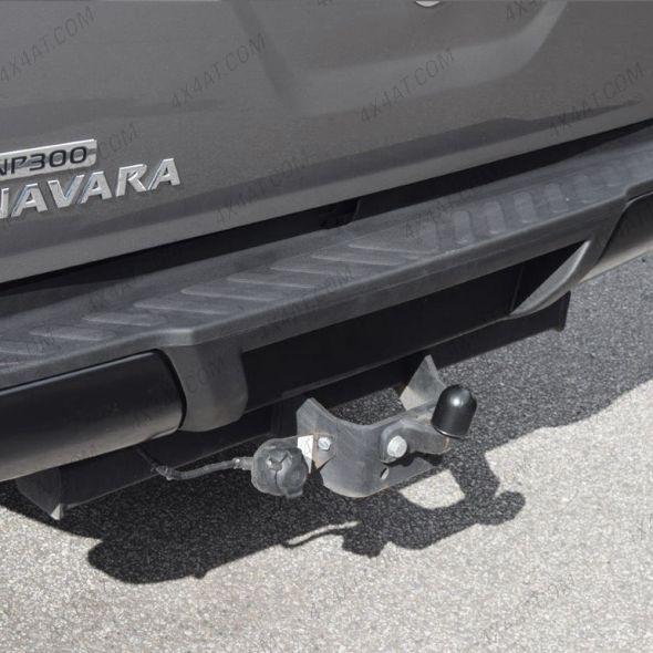 Nissan Navara NP300 Black Replacement Rear Bumper | 4x4AT