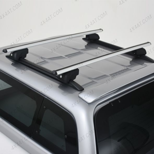 Cross Bars for Hardtop Roof Rails in Silver Finish | 4x4AT