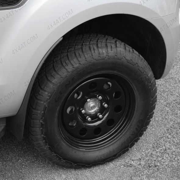 Mitsubishi L200 Series 6 17x8 Black Modular Steel Wheel | 4x4AT