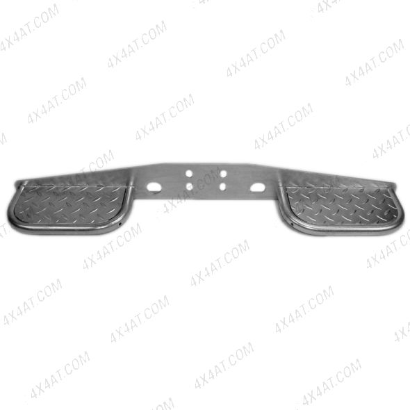 Universal Tow Bar Step In Stainless Steel for Vans | 4x4AT