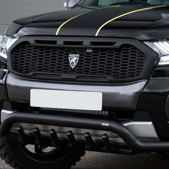 Ford Ranger Wildtrak 2019-2022 Predator Mesh Grille in Matt Black | NLG