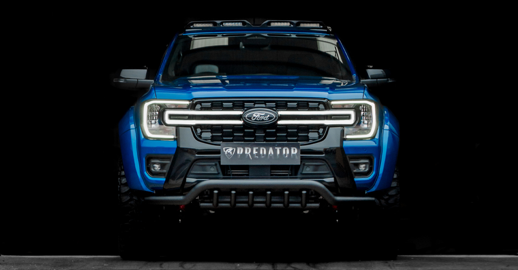 Night Hawk LED Grille: A Stylish Addition to Your Ford Ranger 23- | 4x4AT